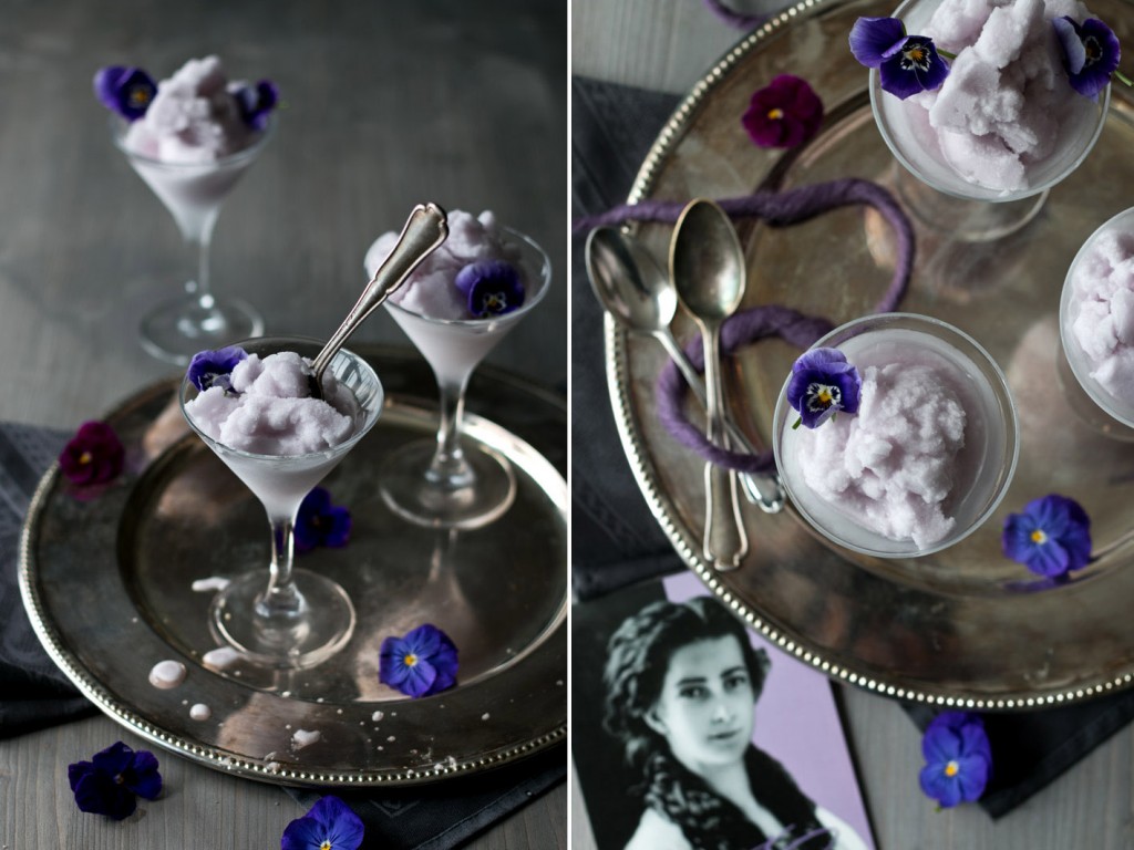 Veilchensorbet | Foodlovin'