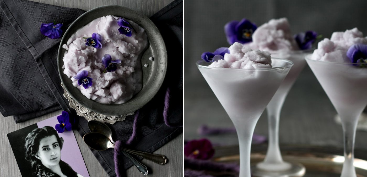 Veilchensorbet | Foodlovin'