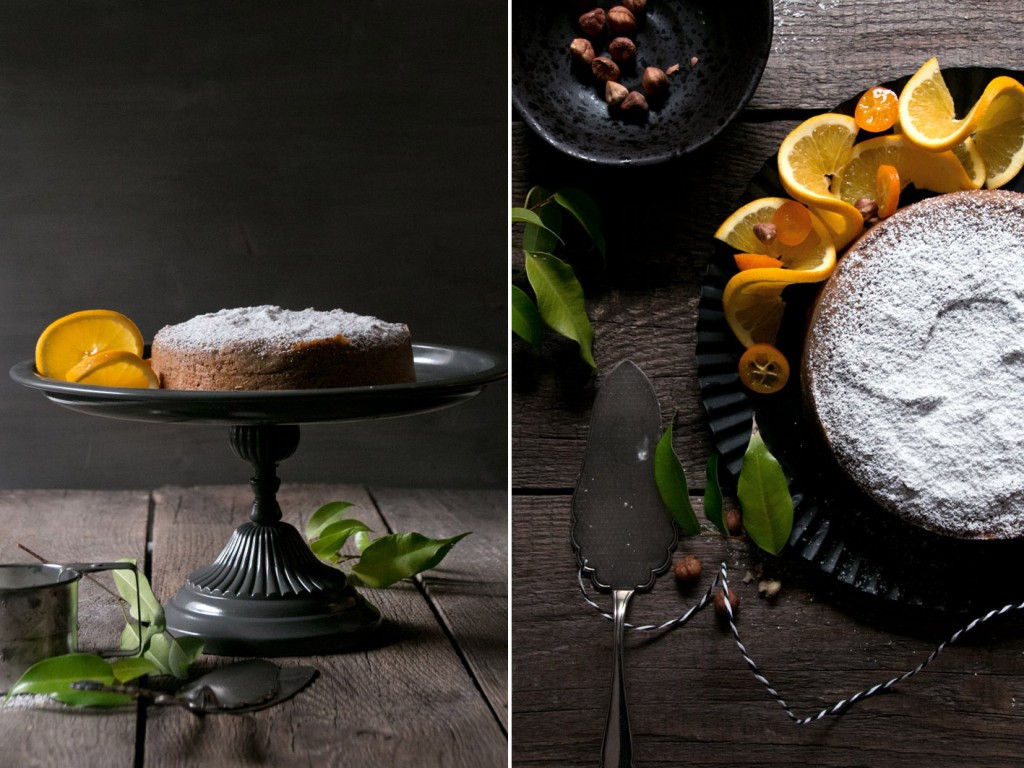 Maronikuchen mit Orangenragout. | Foodlovin'