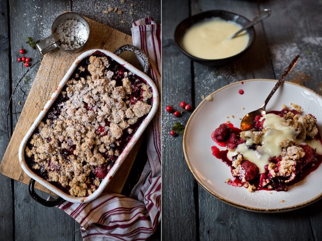 Christmas Crumble mit Beeren und Spekulatius | Foodlovin'