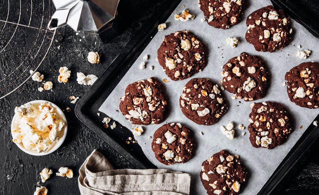 Schokoladen-Popcorn-Cookies | Foodlovin'